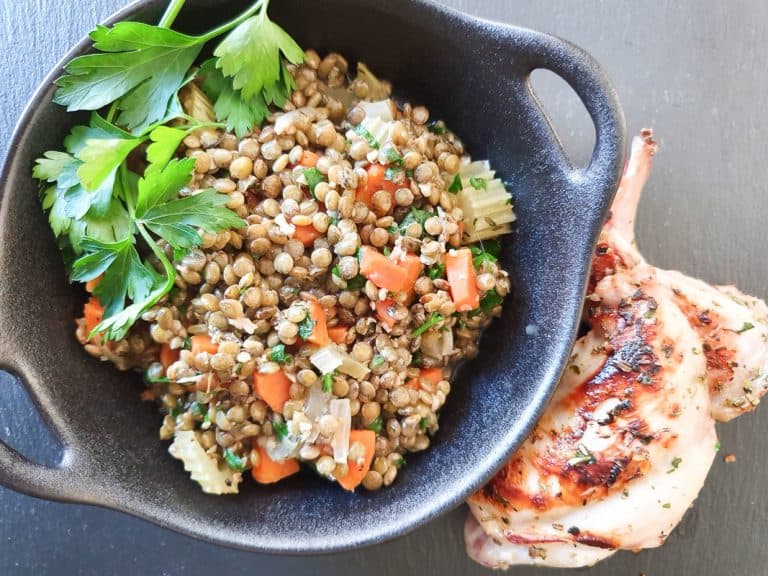 Farm-Style French Green Lentils Recipe