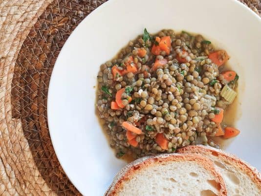 Farm-Style French Green Lentils Recipe